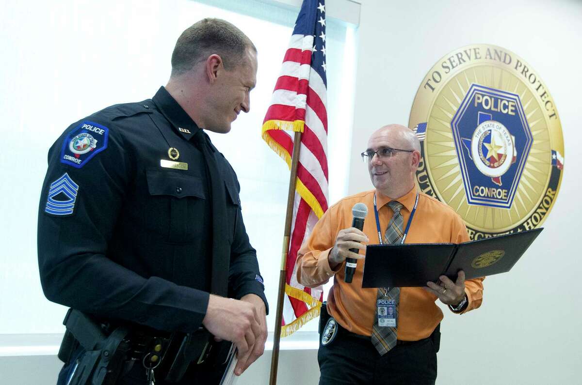 Conroe Police Department announces promotions