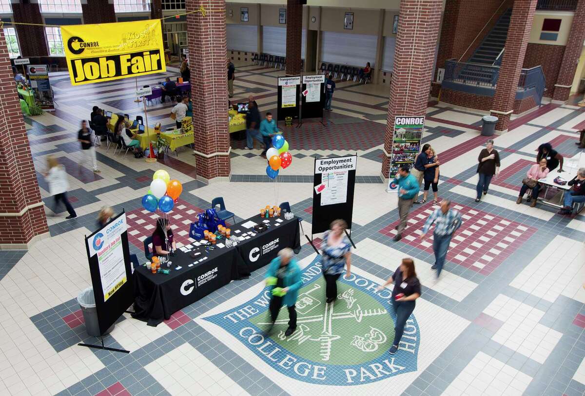 Conroe ISD Auxiliary Job Fair hires new employees 'committed to service'