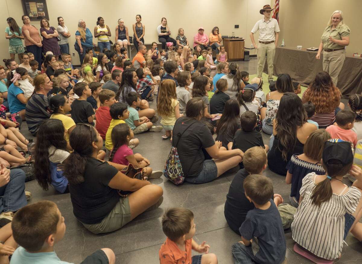 REPCO Wildlife encounter at Midland County Library Centennial branch