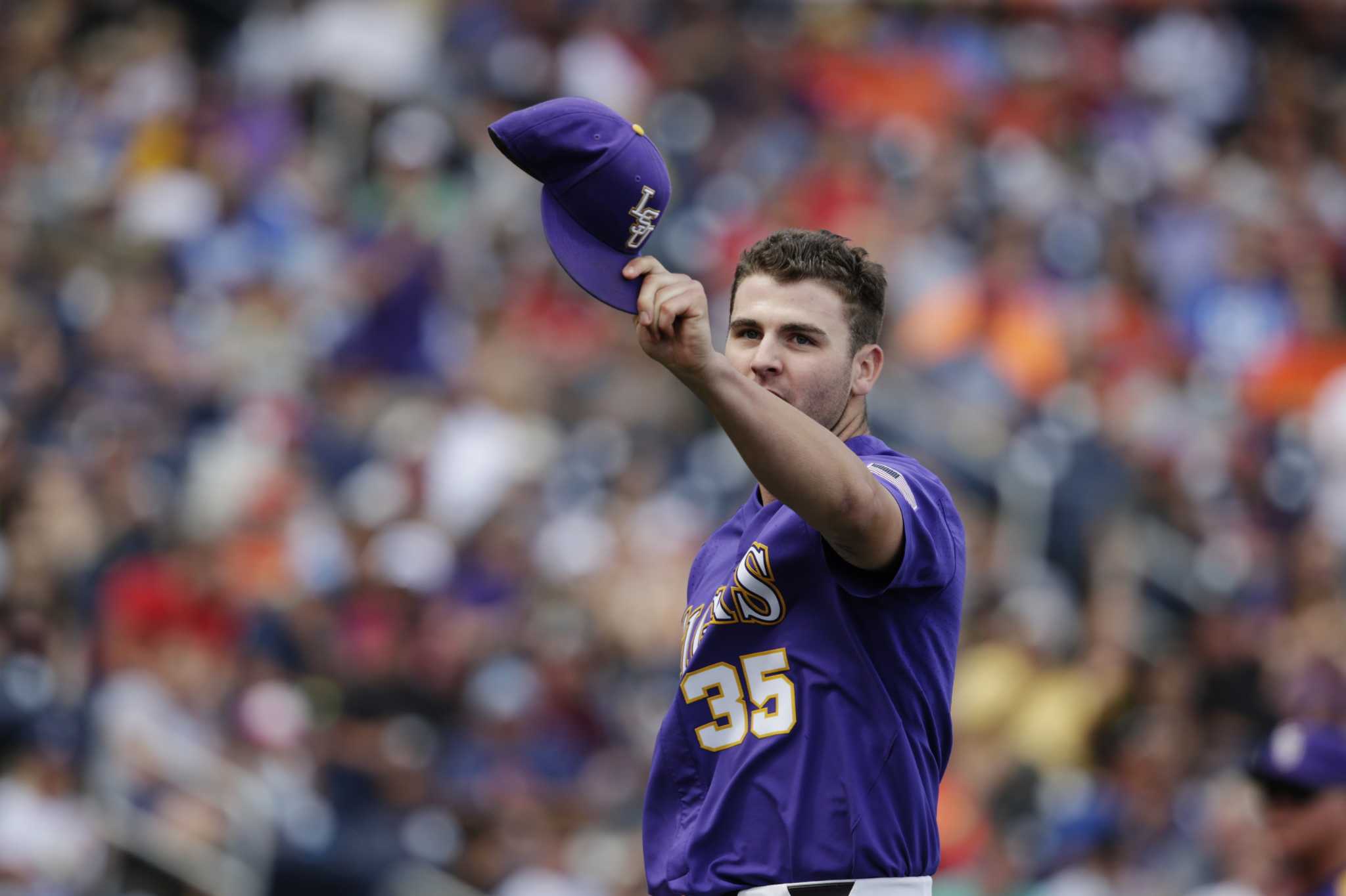 COLLEGE BASEBALL: LSU beats Oregon State, ends 23-game win streak