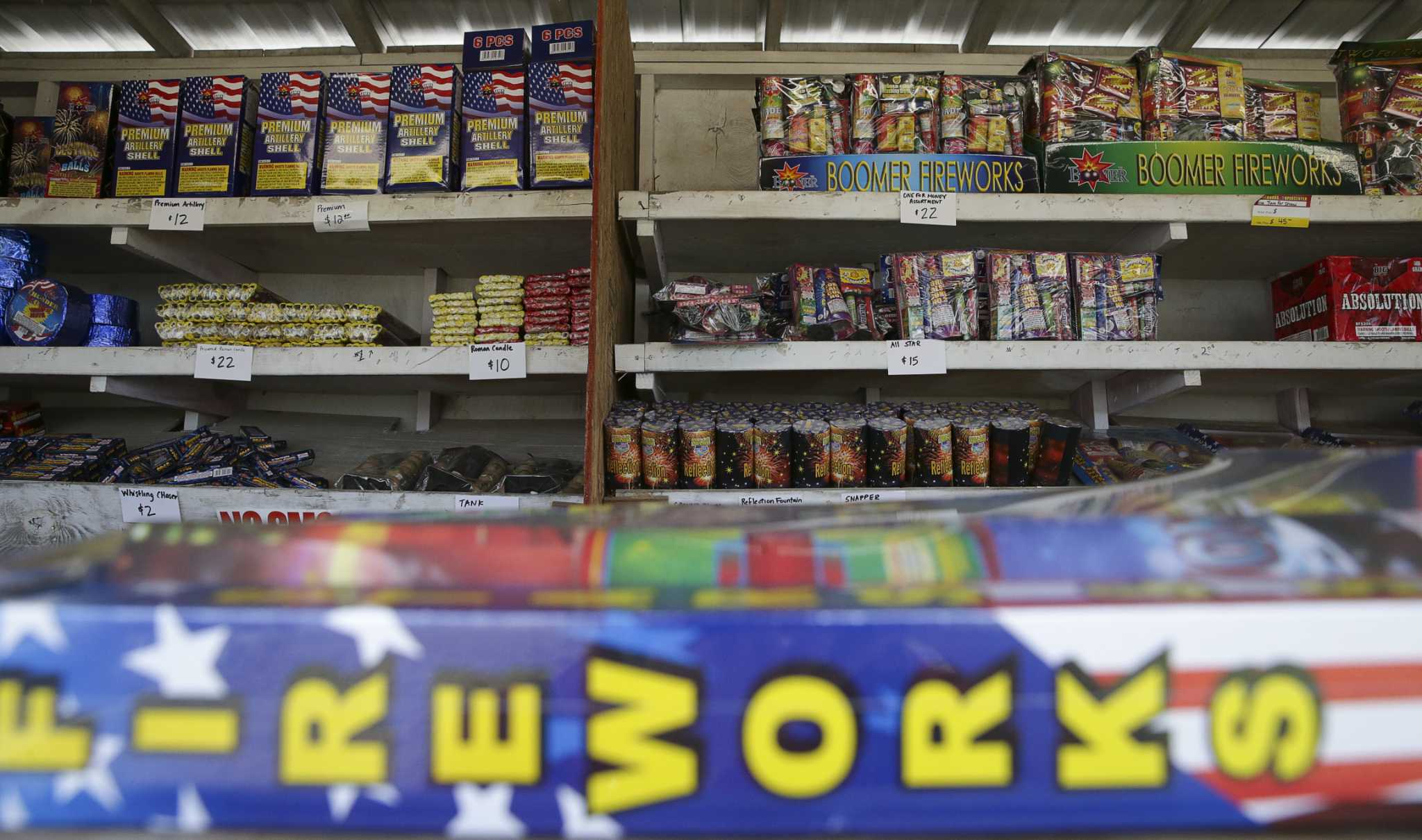 Texas fireworks season opens with a bang