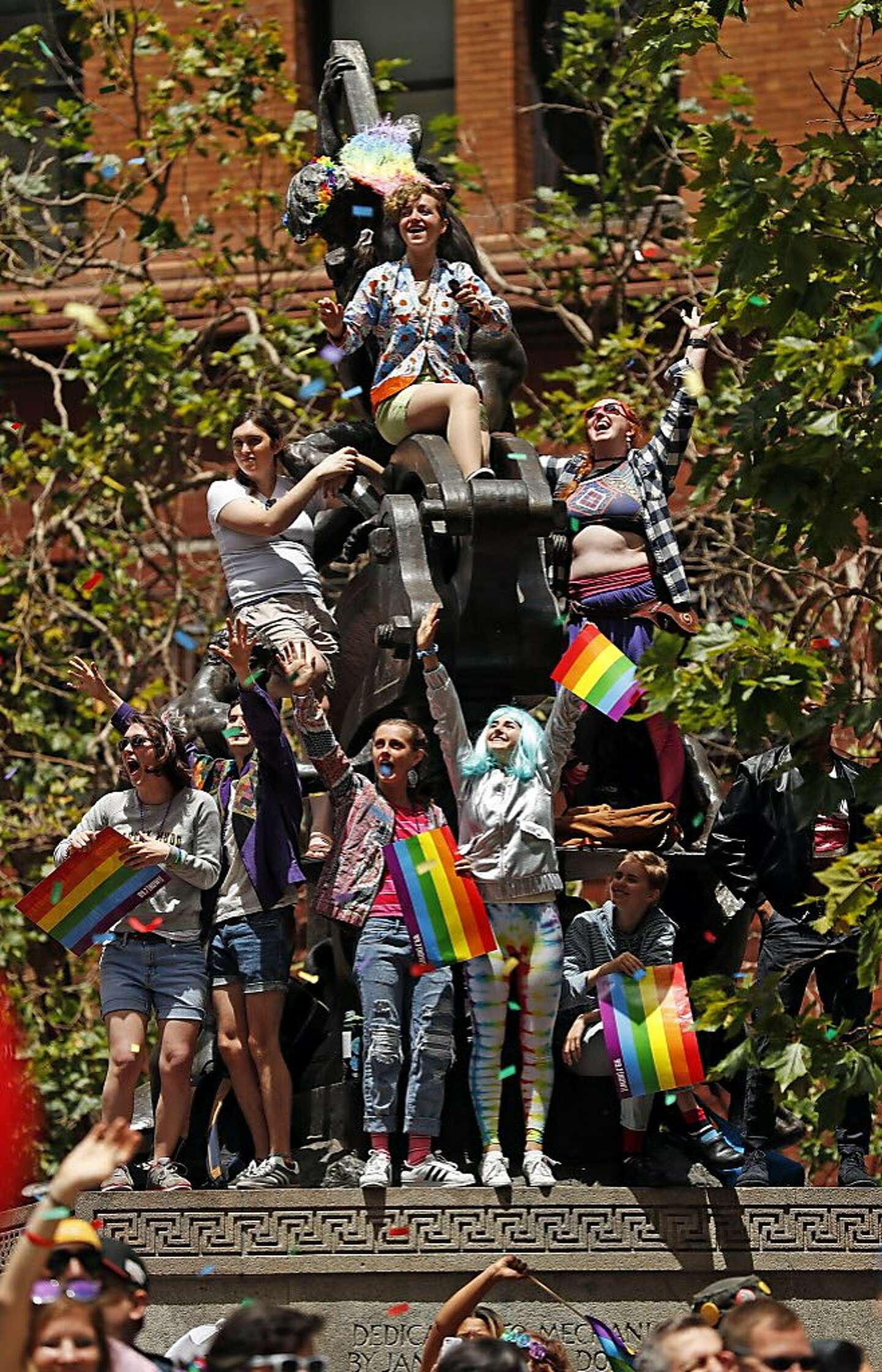 Pride Parade takes over SF with celebration, protest