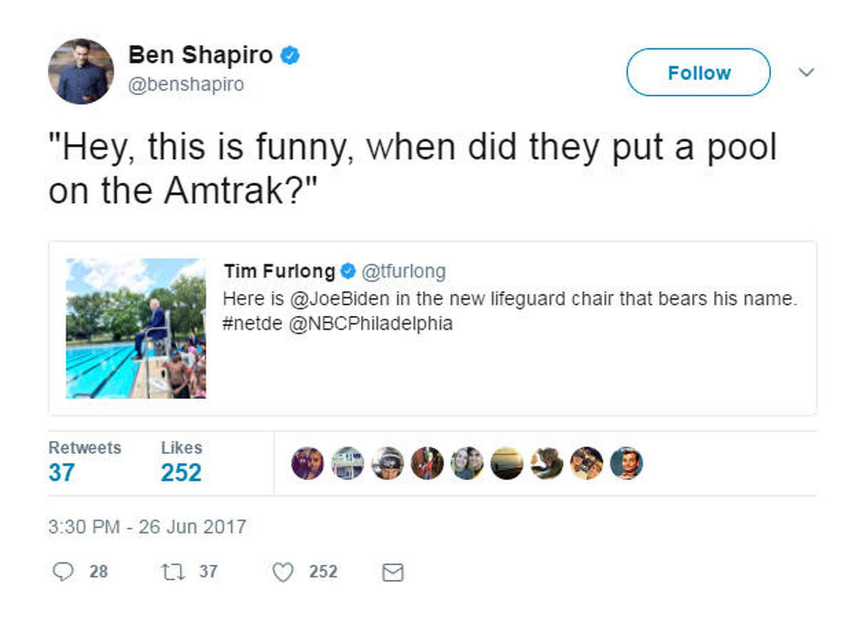 Joe Biden spotted in lifeguard chair and social media users are so here ...