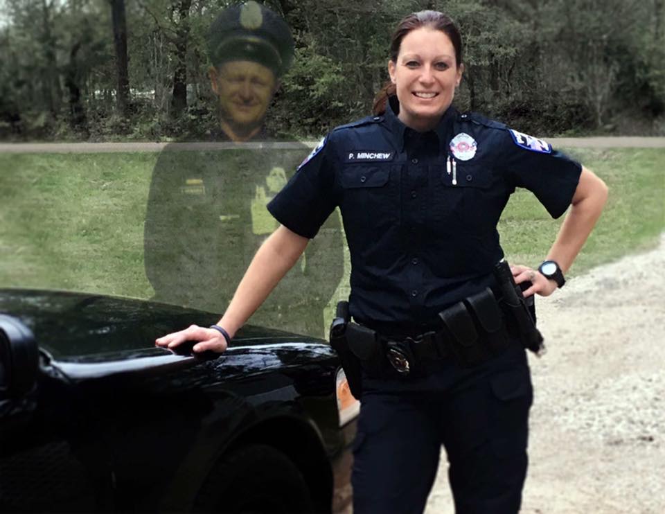 Cleveland officer explains 'ghost' image seen on social media