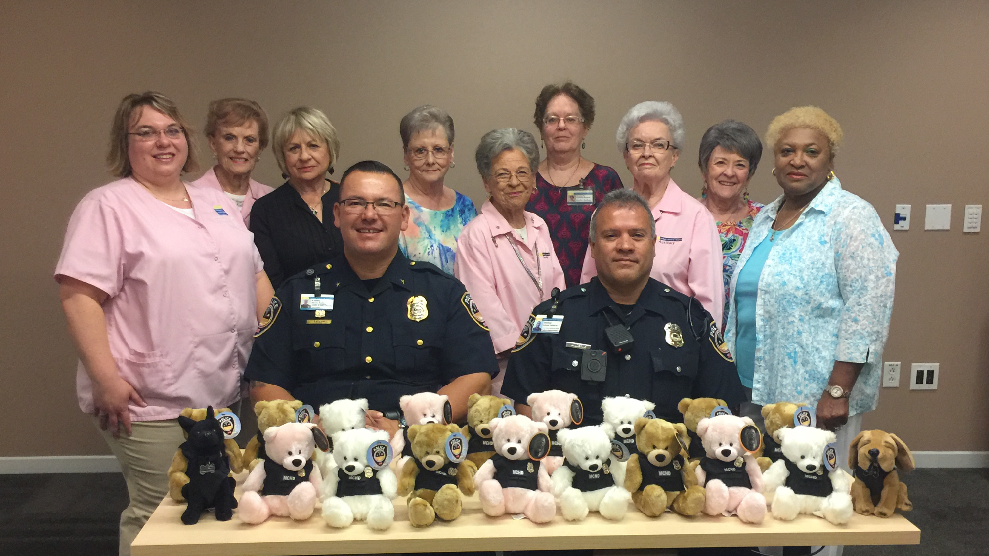 Hospital district PD to unveil teddy bear program