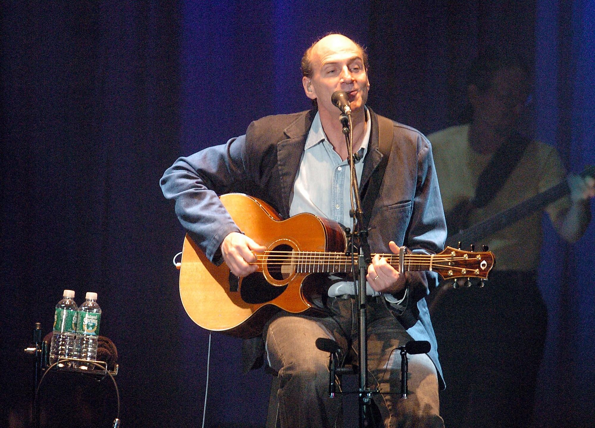 James Taylor on taking his soothing sounds to the ballpark