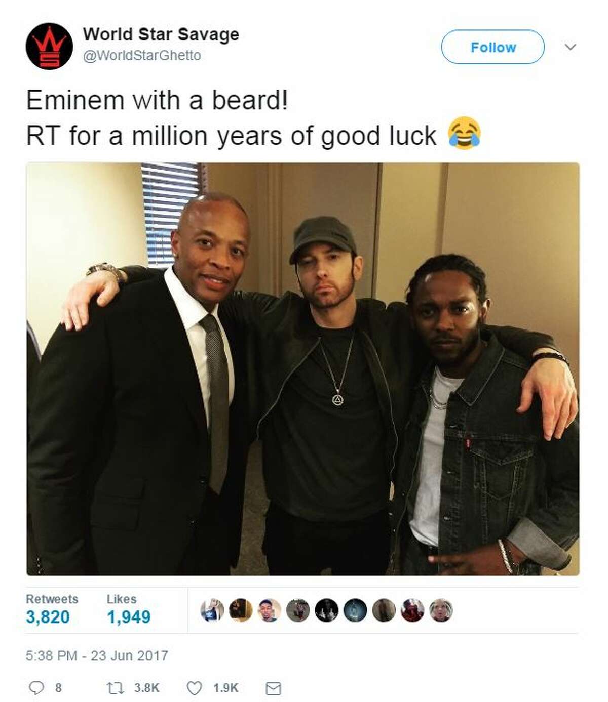 Eminem Has Grown A Beard And Now He Looks So Different