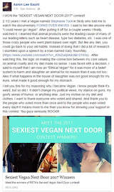 San Antonio firefighter, Navy vet wins title of 'Sexiest Vegan Next Door'