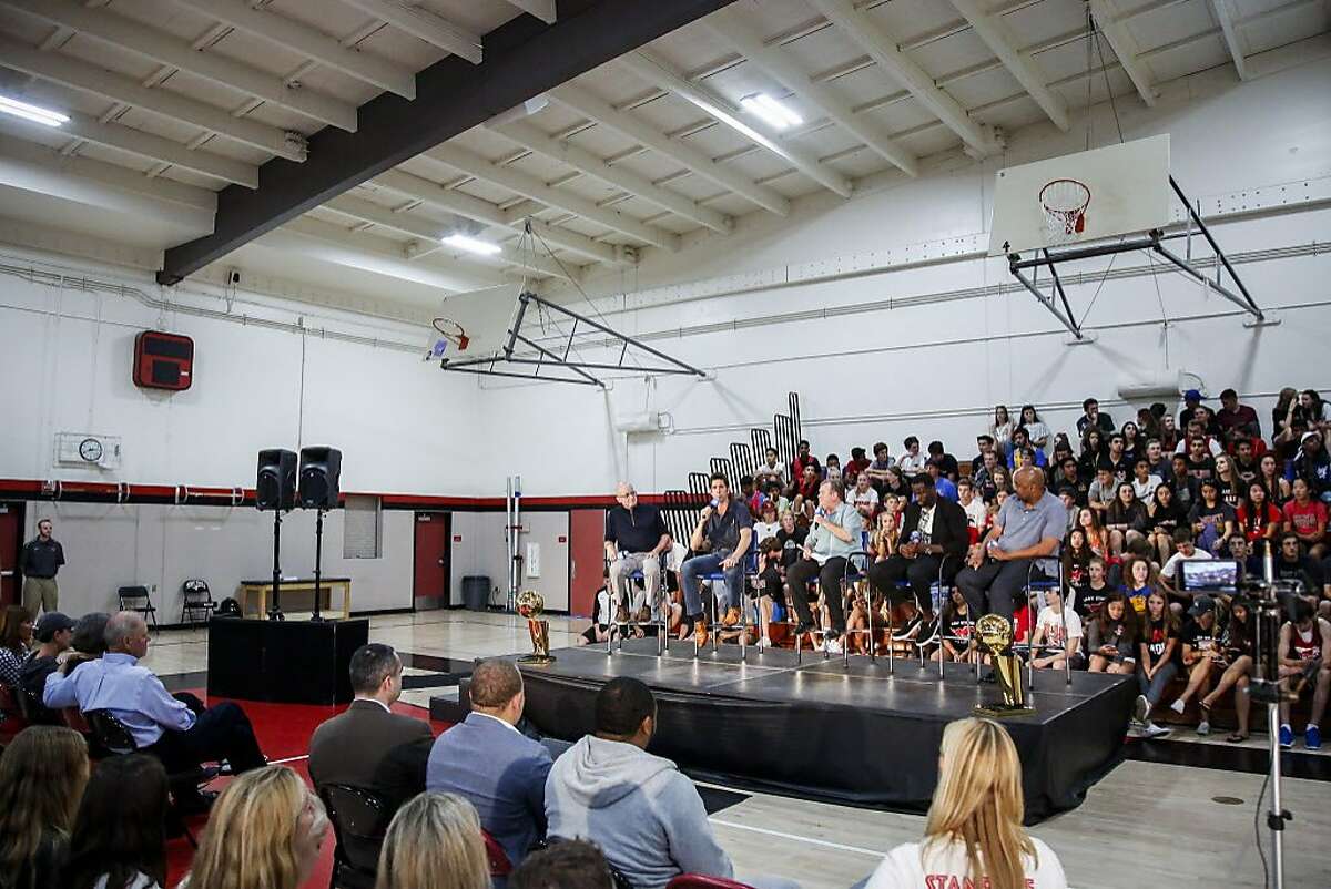 Green, Myers celebrate awards, peer into NBA free agency