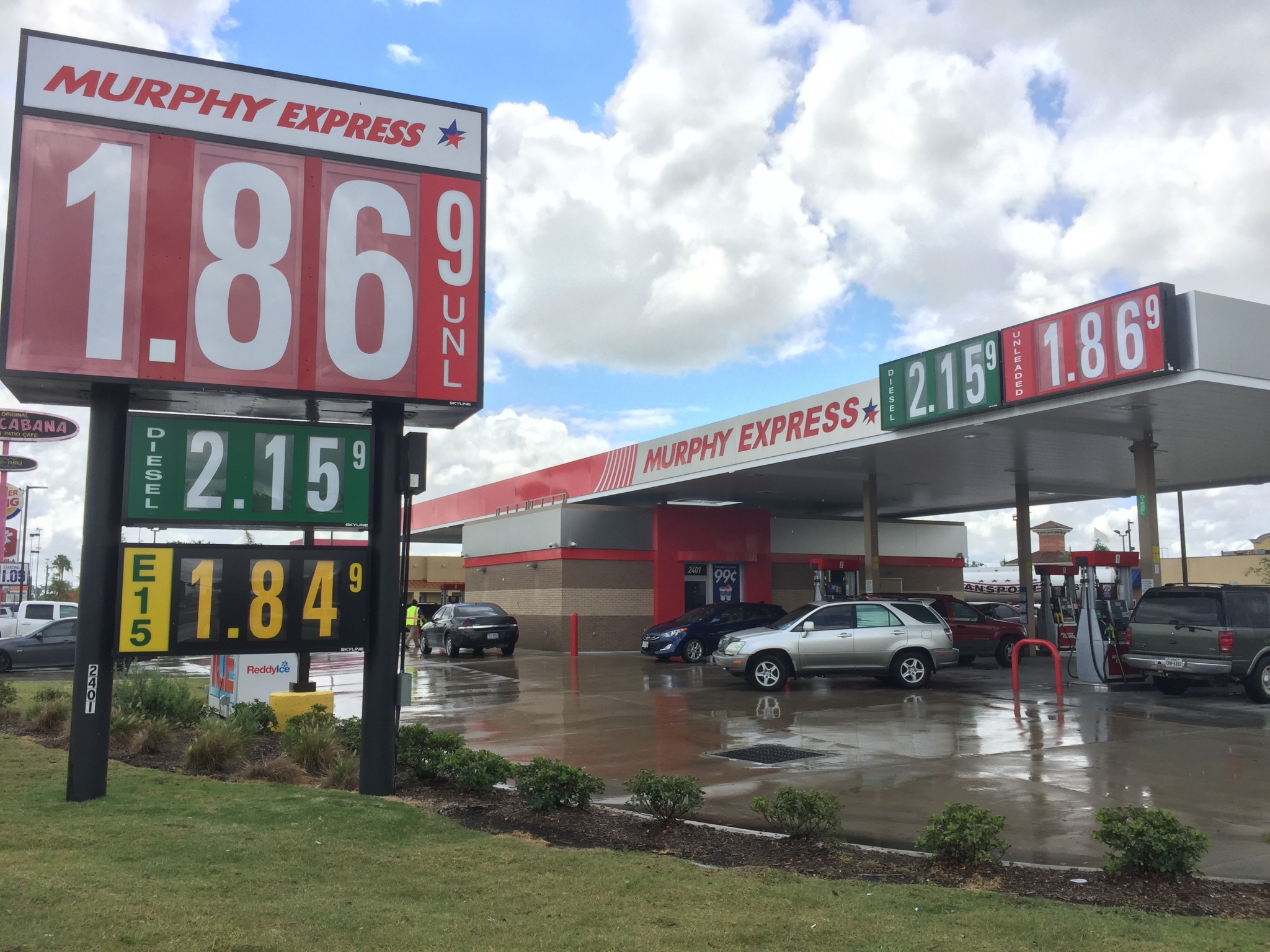 Average gasoline price back to $2 a gallon