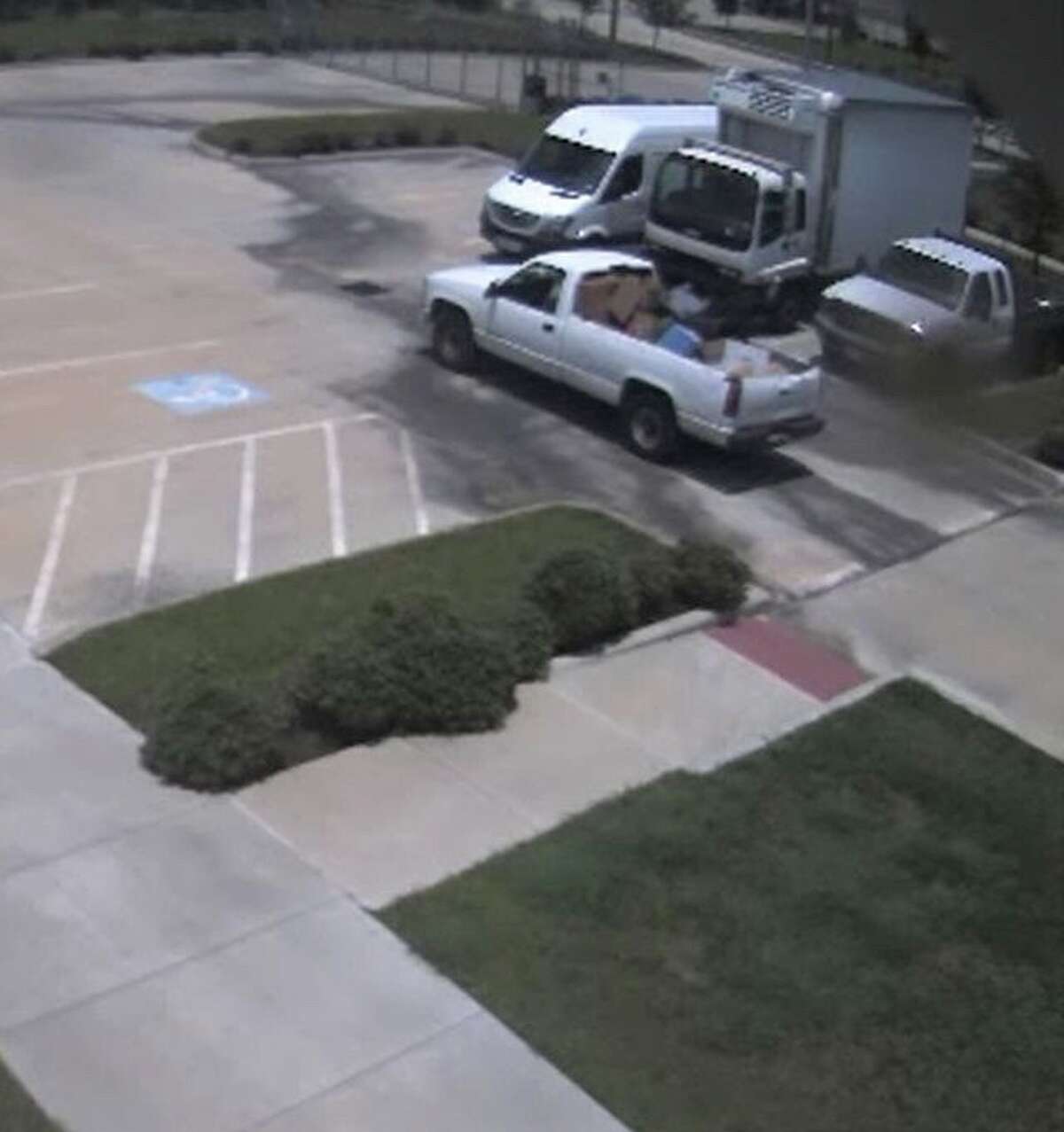 Burglar caught on surveillance camera stealing surveillance cameras