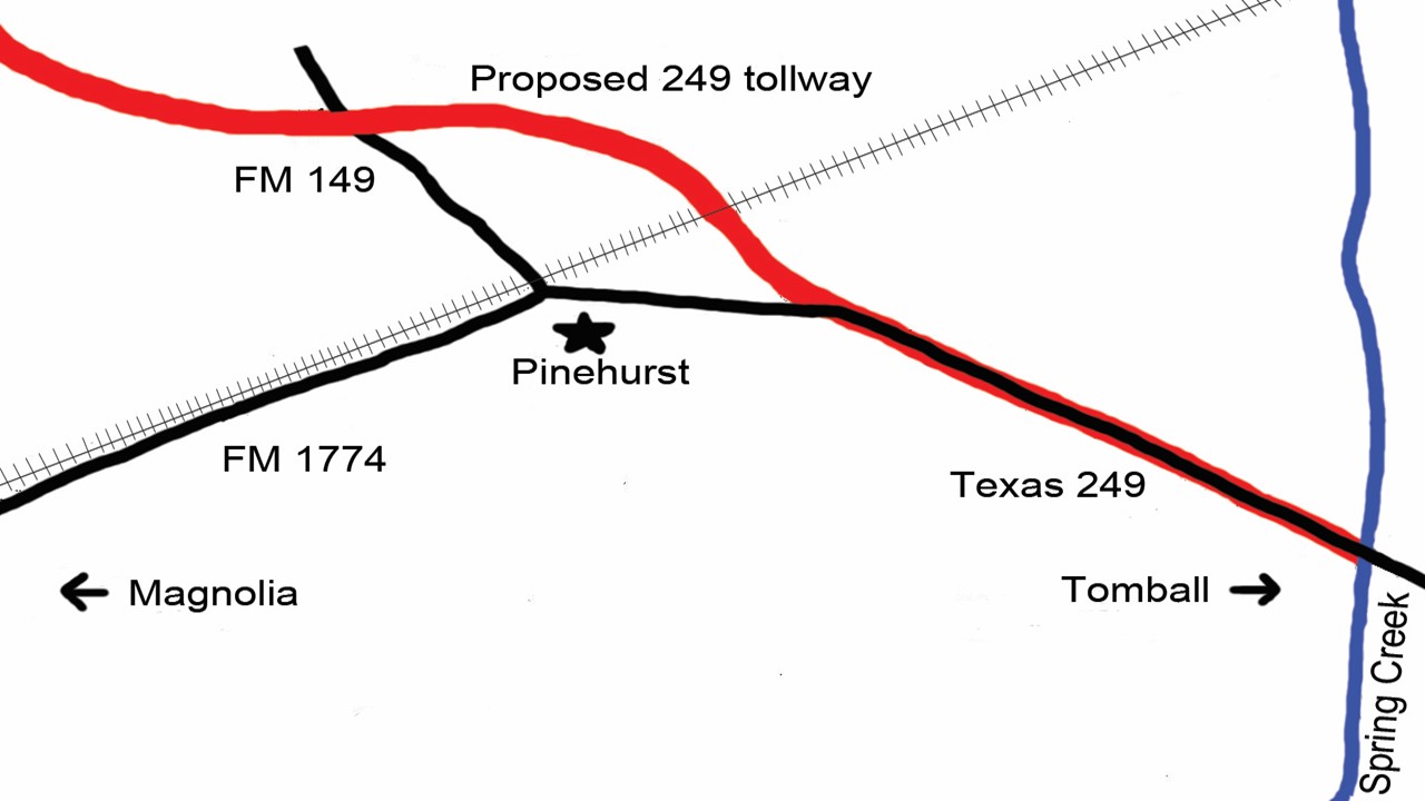 TxDOT votes to toll its portion of Texas 249 in Montgomery County
