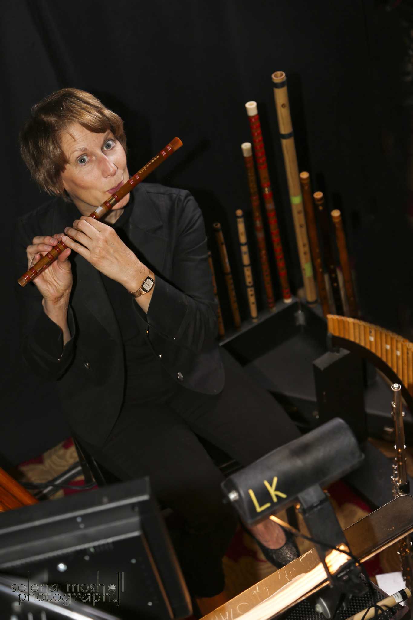Purrs, roars of 'Lion King' come from flutist's 15 instruments