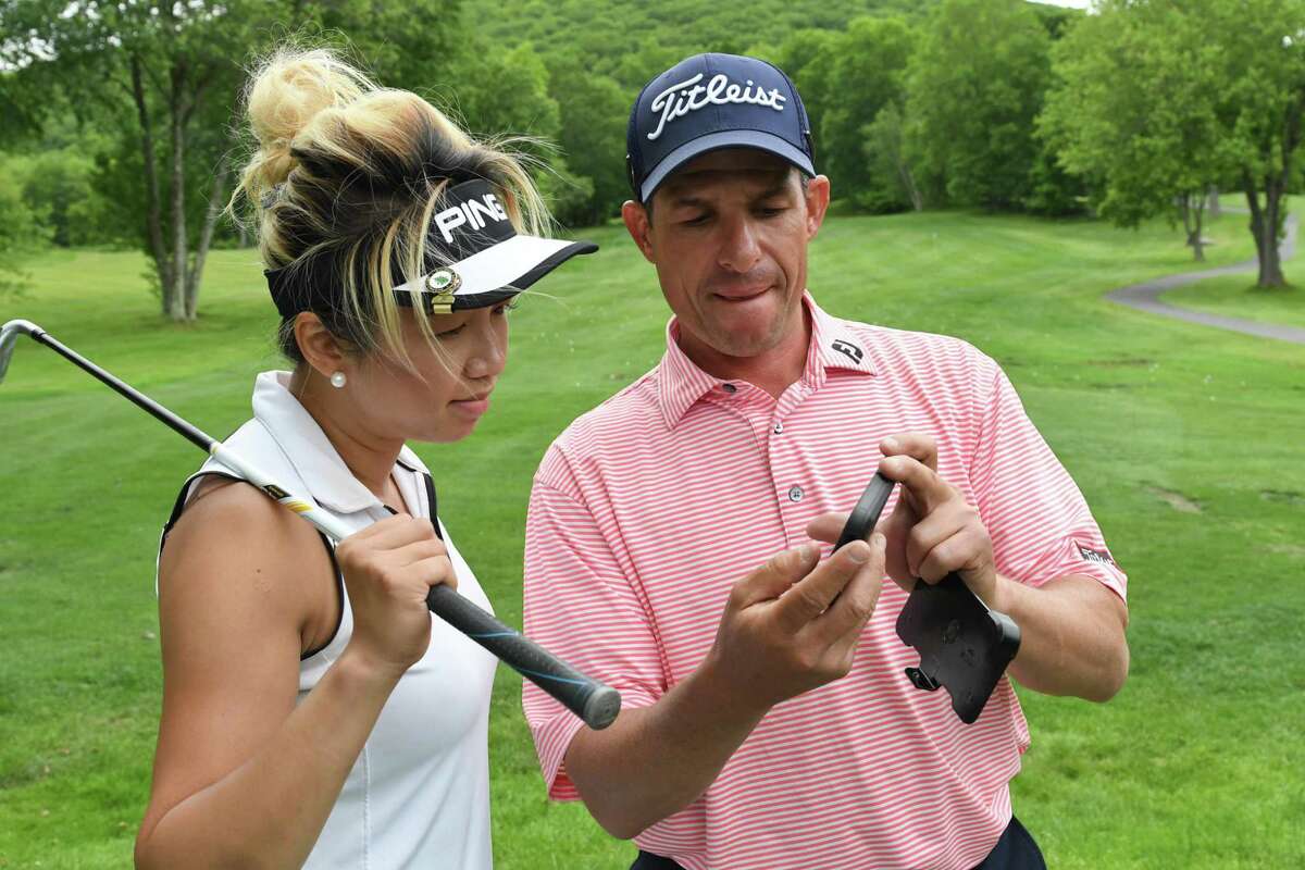 Danbury golf pro sees potential in novice, maybe