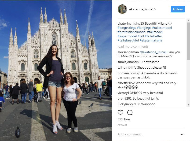 Former Olympic basketball player aims to be world's tallest model
