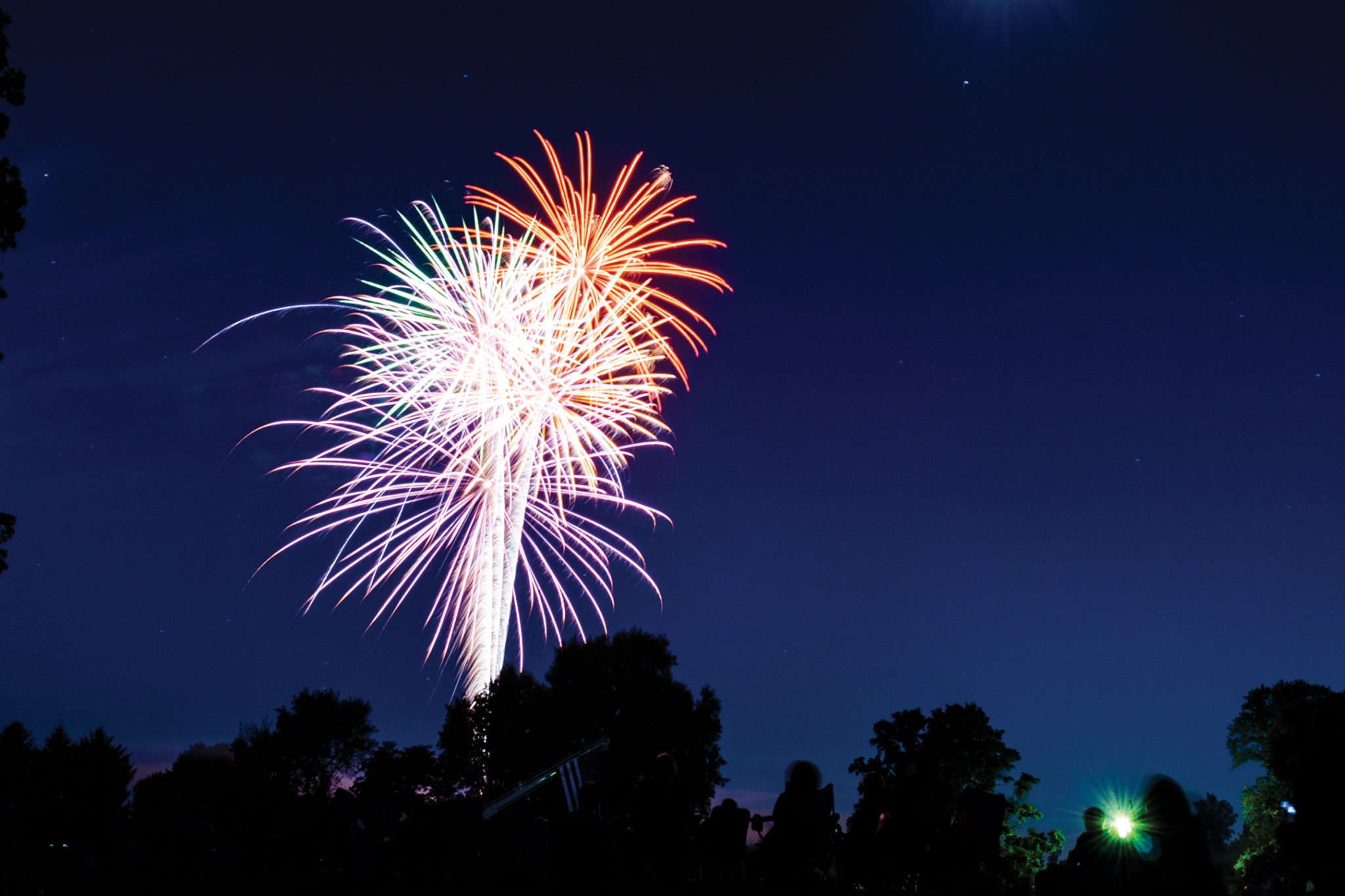 The rockets' red glare