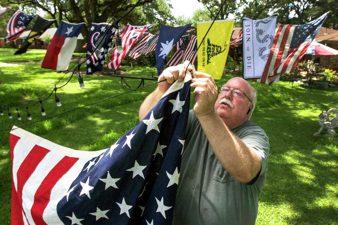 Growing flag collection marks the holiday spirit
