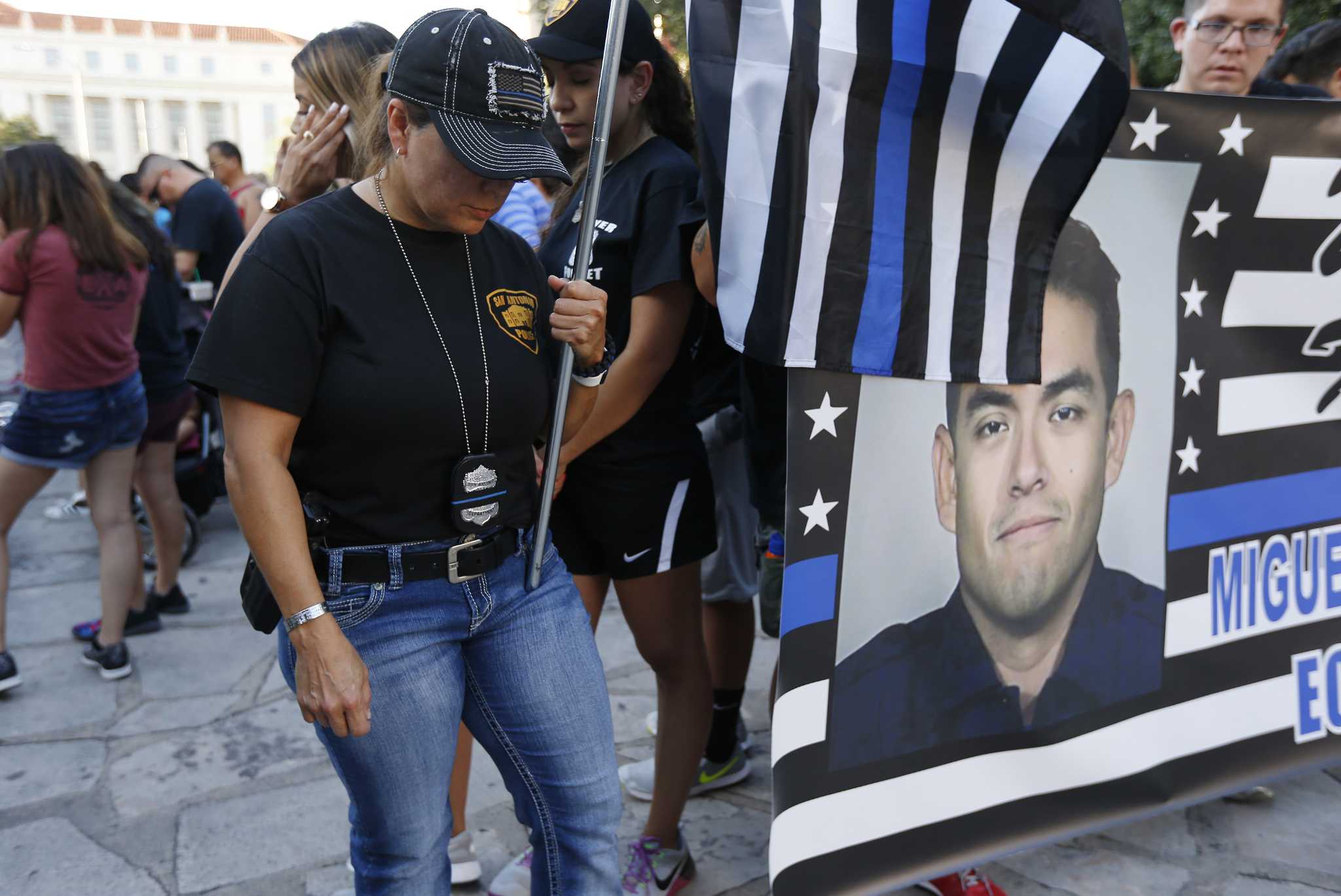Back the Blue March honors fallen San Antonio officer
