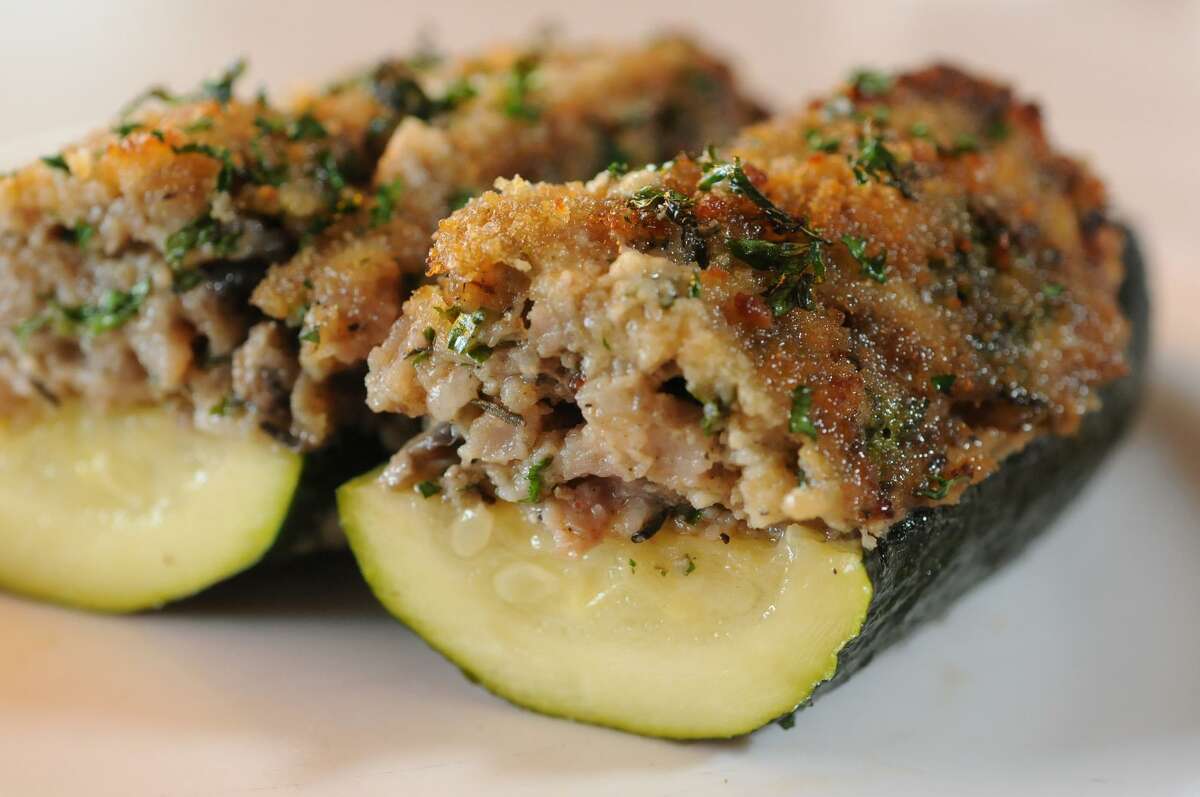 Recipe: Sausage Stuffed Zucchini