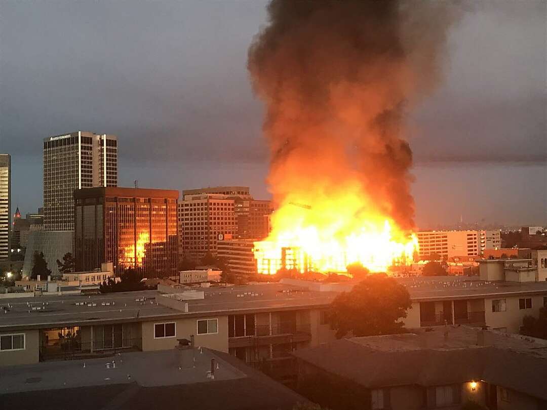 4 fires, 4 arsons at half-done housing sites in Oakland
