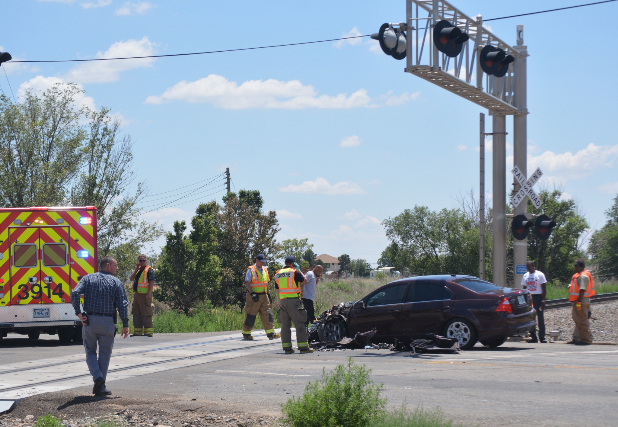 Car-train collision