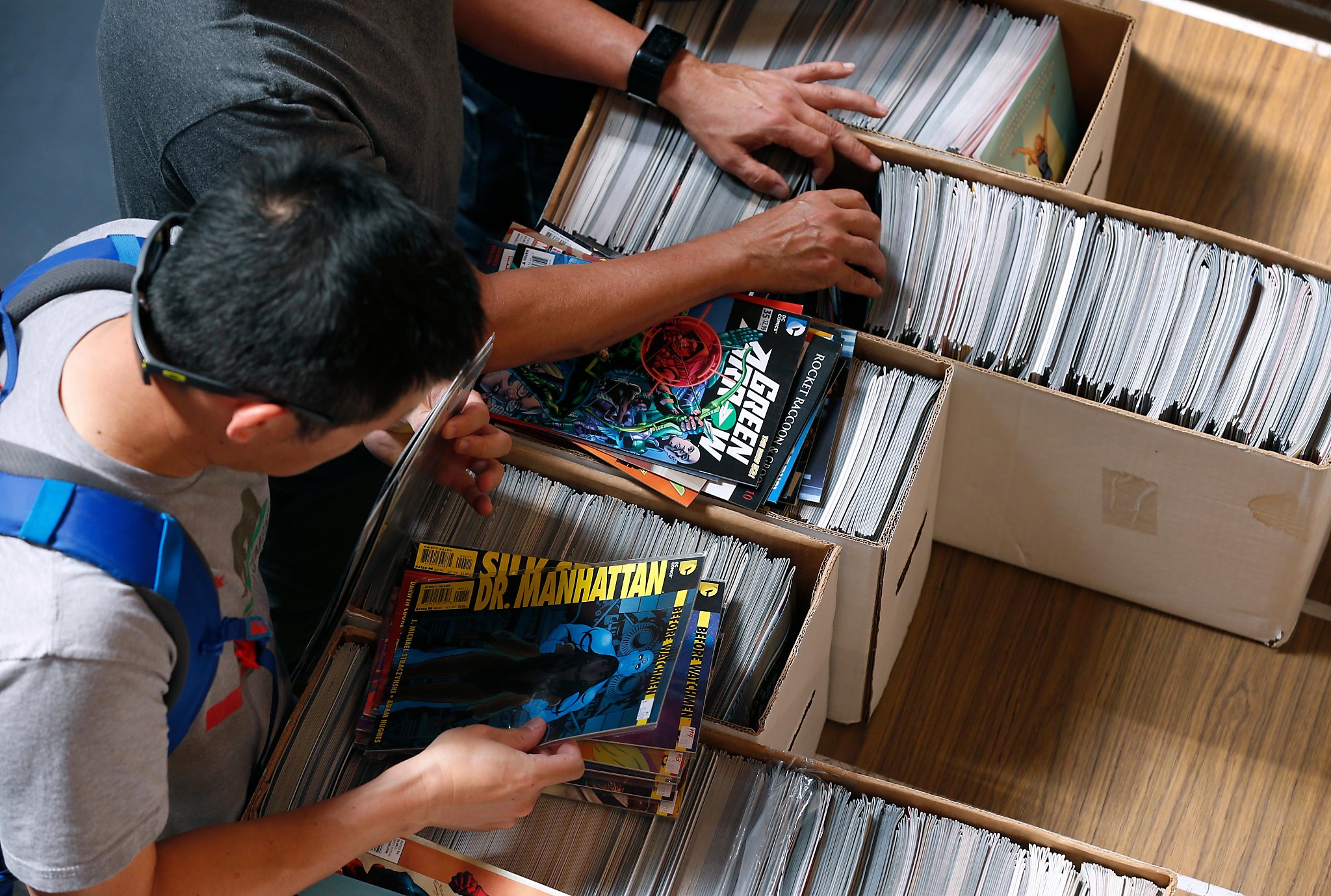 Comic book lovers gather for 25-cent books in SF
