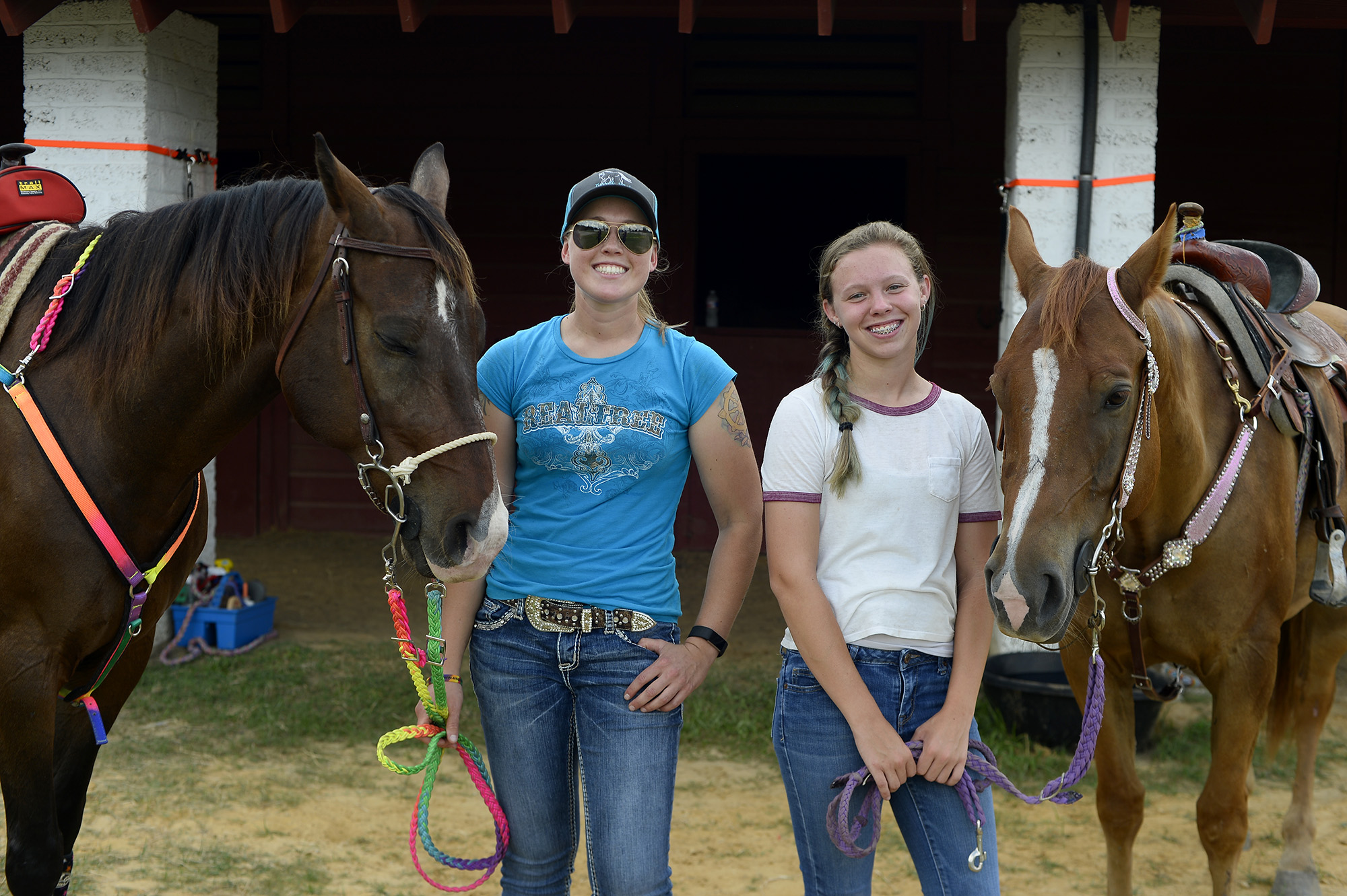 Photos: Riders take to the ring at Tyrrell Park Stables