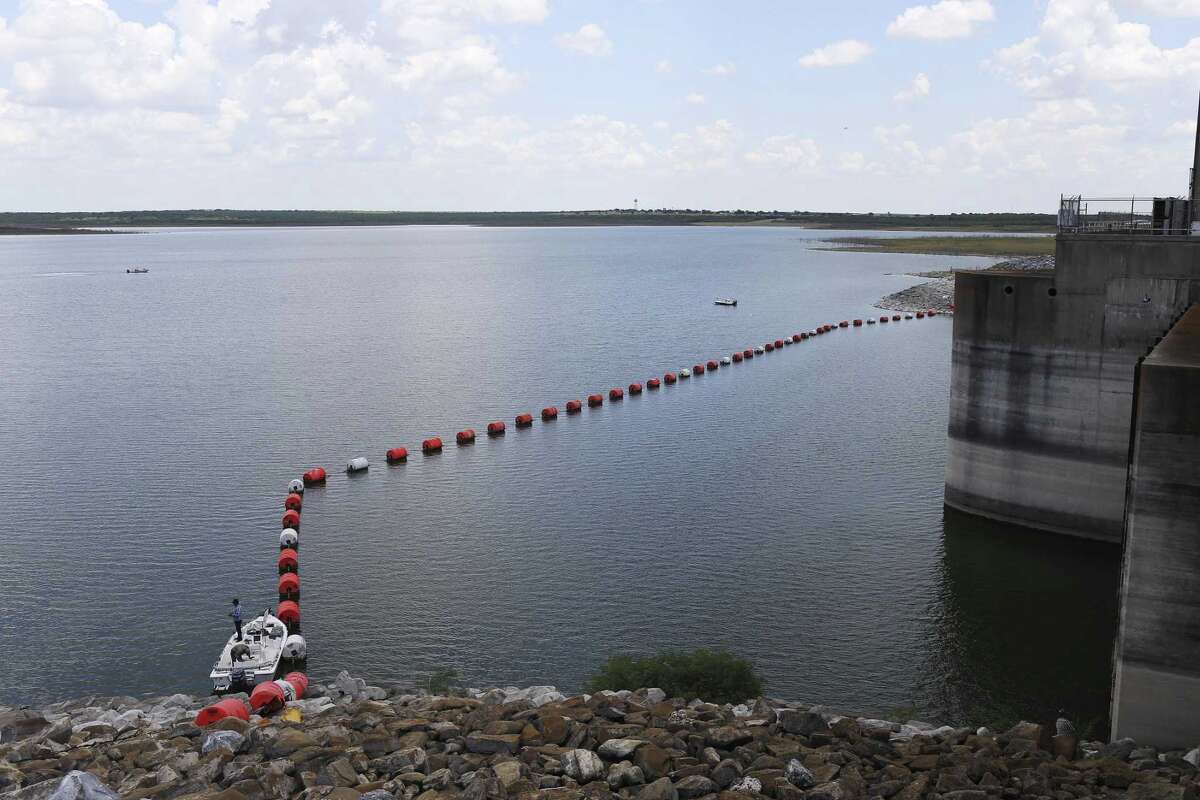 At Falcon Lake, residents fear losing more land for President Trump’s ...