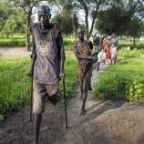 World news photos: Battle over bulls, Syrian leisure moment and more ...