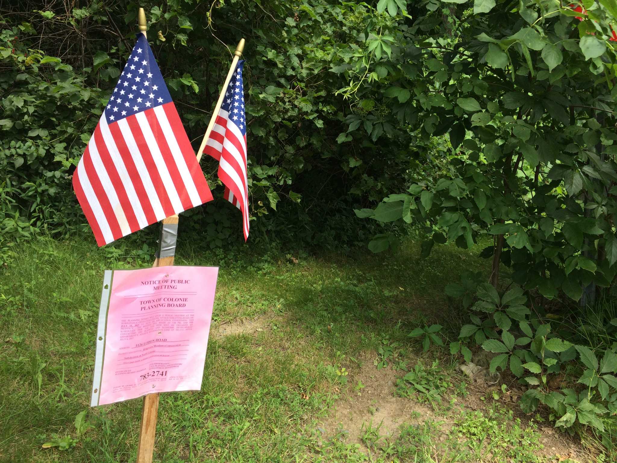 Colonie Dutch Meadows neighbors organize over Route 9 project