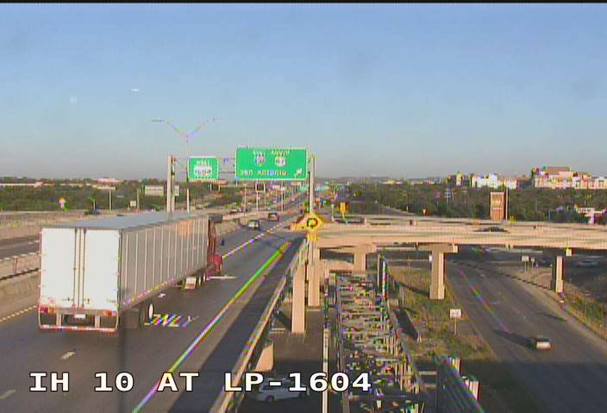 TxDOT: Ramps connecting I-10, Loop 1604 reopen after 18-wheeler rolls ...