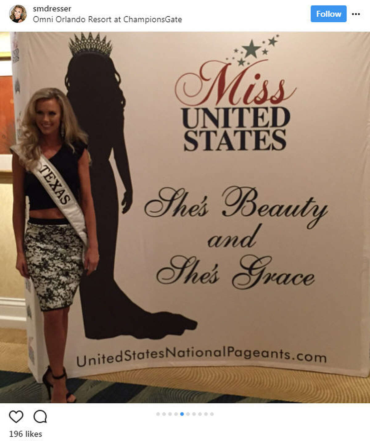 Katy ISD officer wins first runner-up in the 2017 Miss United States ...