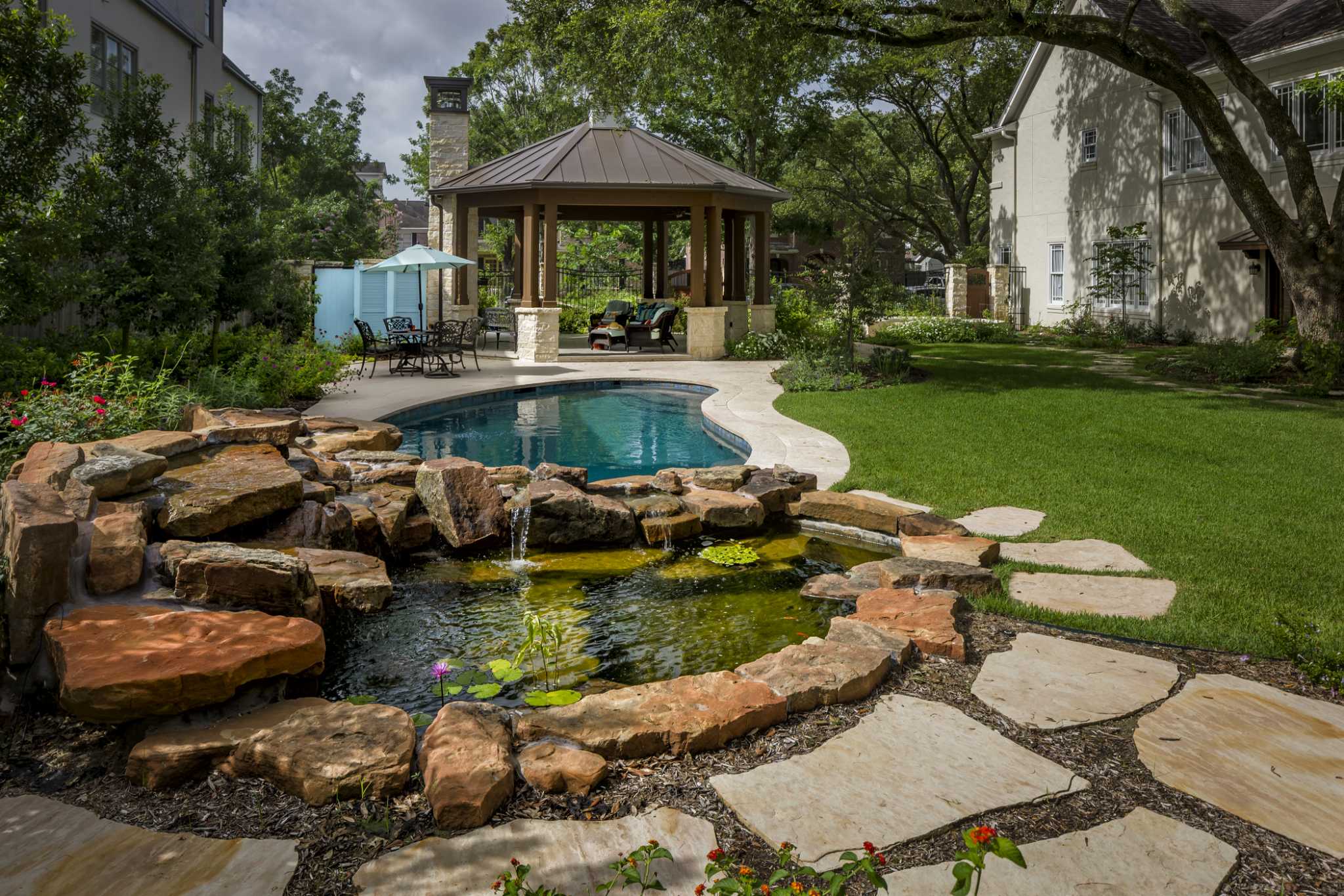 West U homeowners expand backyard with natural appeal