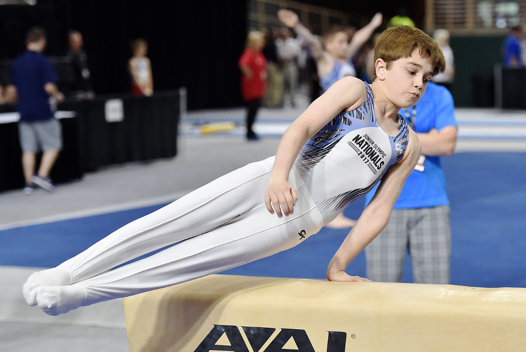 Katy 12-year-old a gold-winning gymnast
