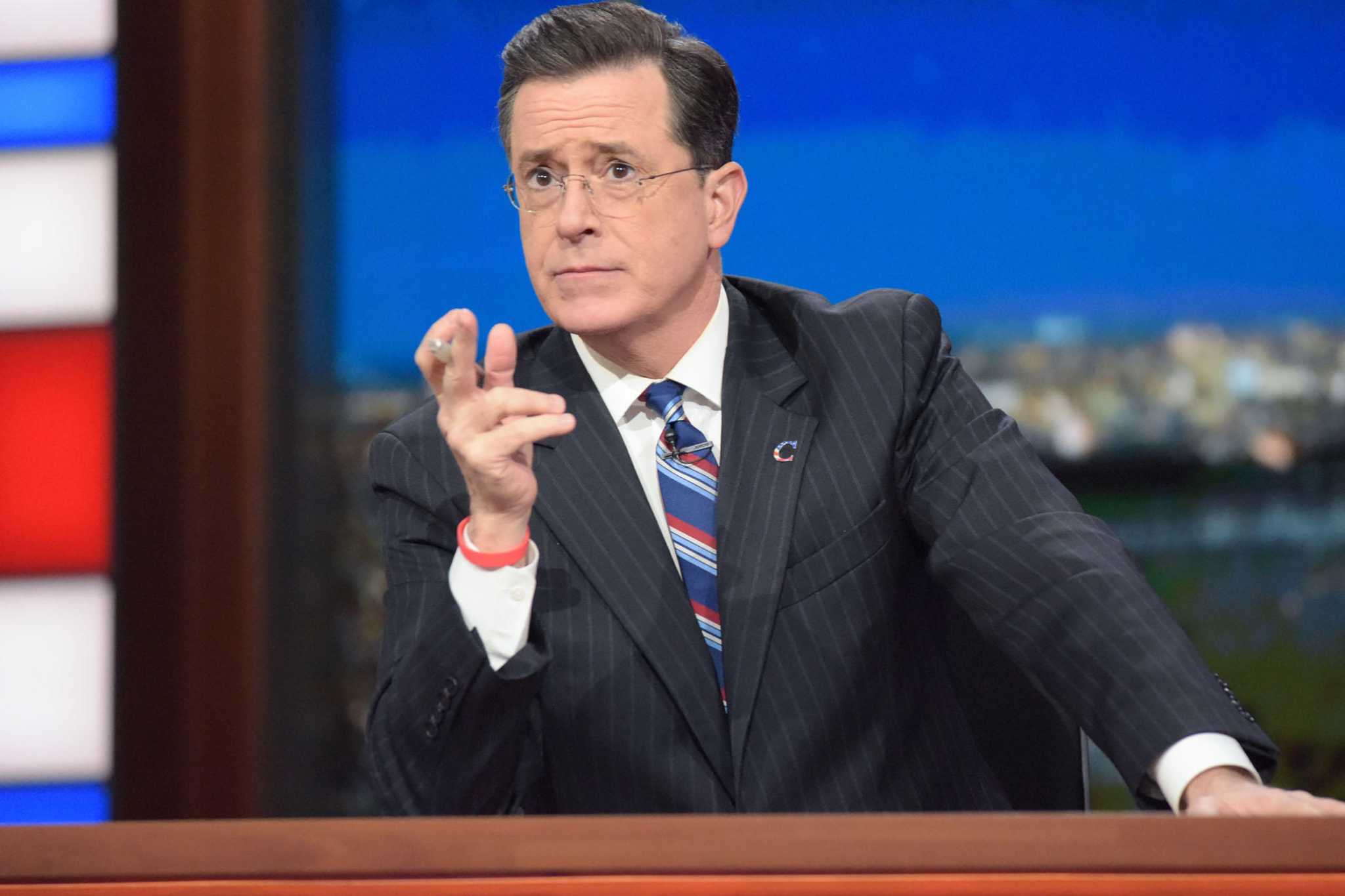 What a difference a year makes for Colbert