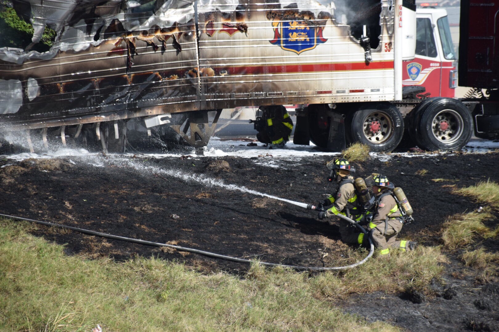 I-35 reopens for rush hour after 18-wheeler fire