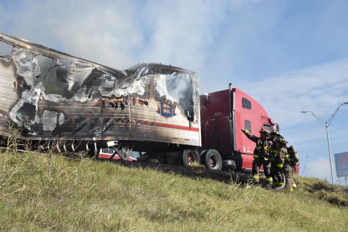 I-35 reopens for rush hour after 18-wheeler fire