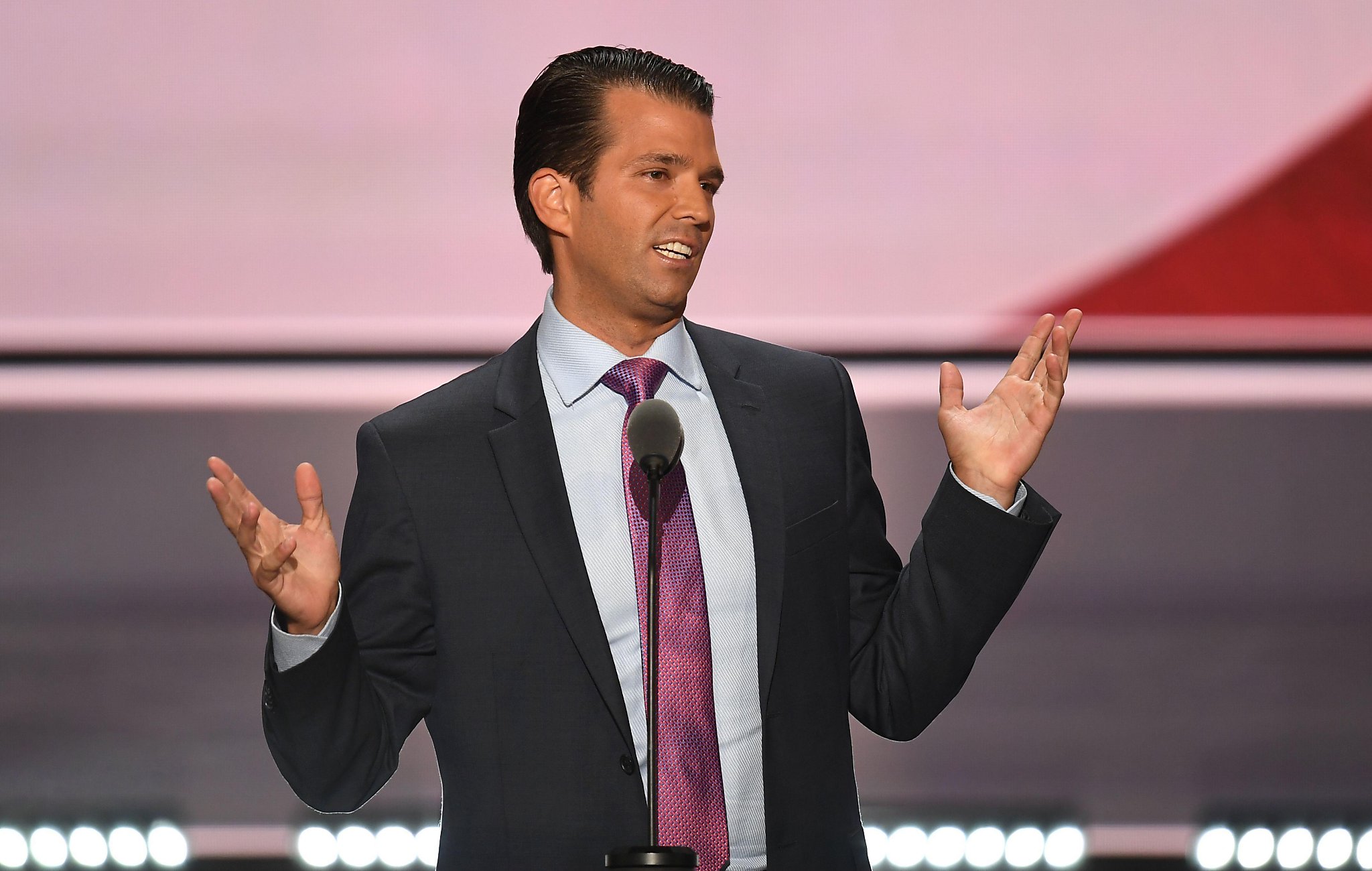 Donald Trump Jr. not having fun at work any more