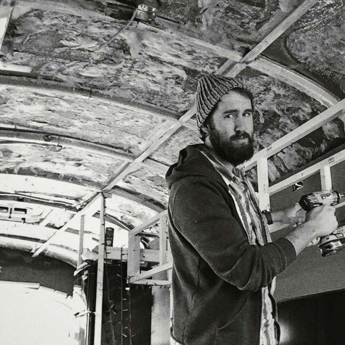 Austin guy spends $15K to make a tiny home out of a school bus