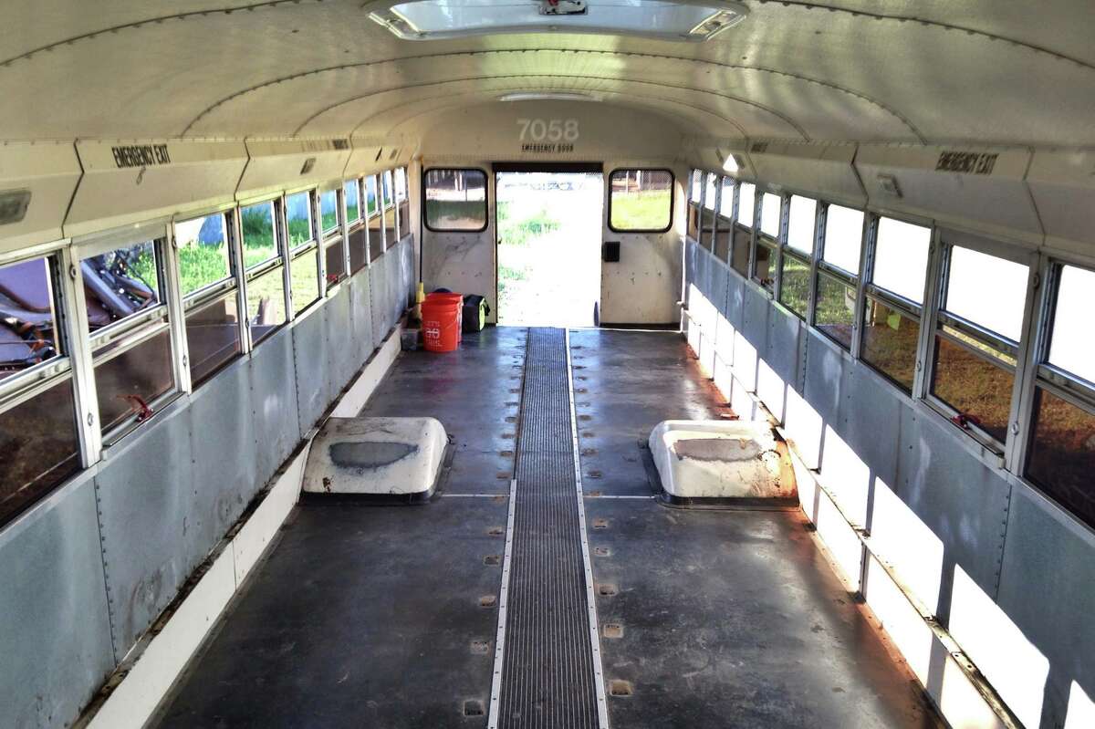Austin guy spends $15K to make a tiny home out of a school bus