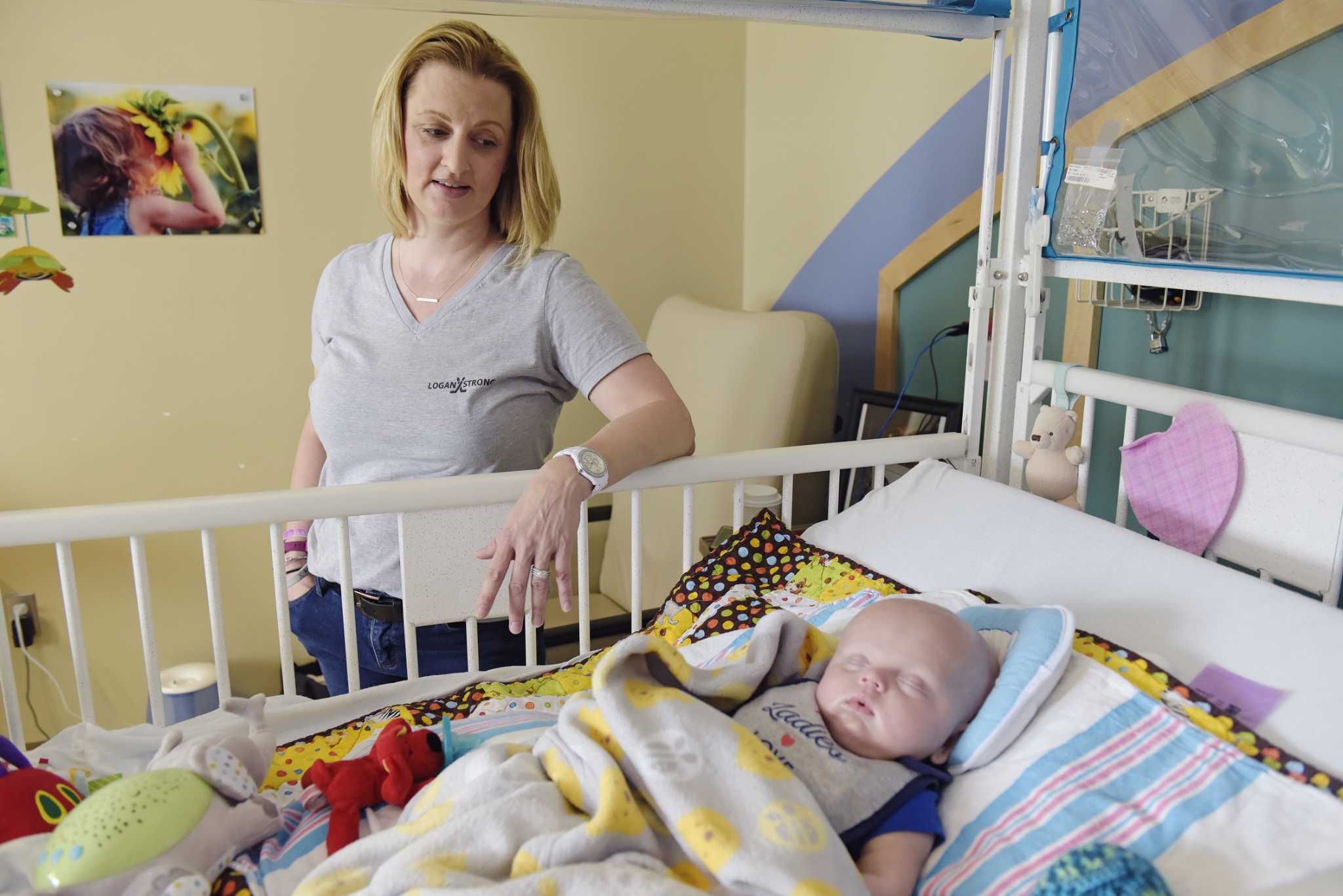 8-month-old Scotia baby fights rare brain tumor