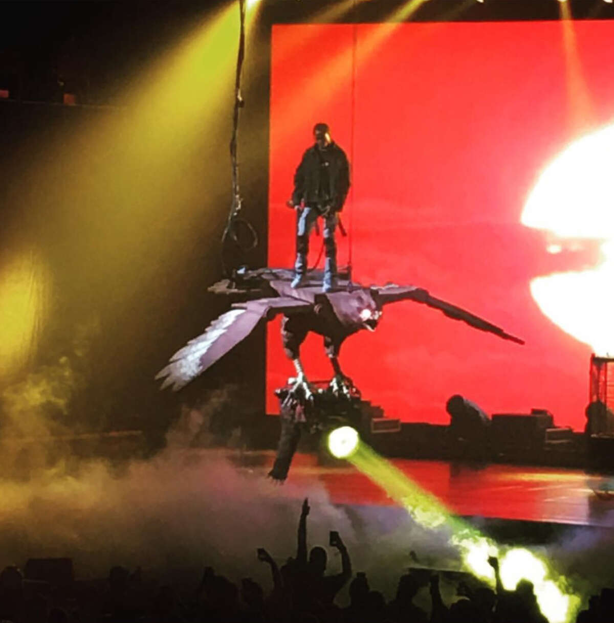 Video: Travis Scott surprises Houston fans with circus-themed ...