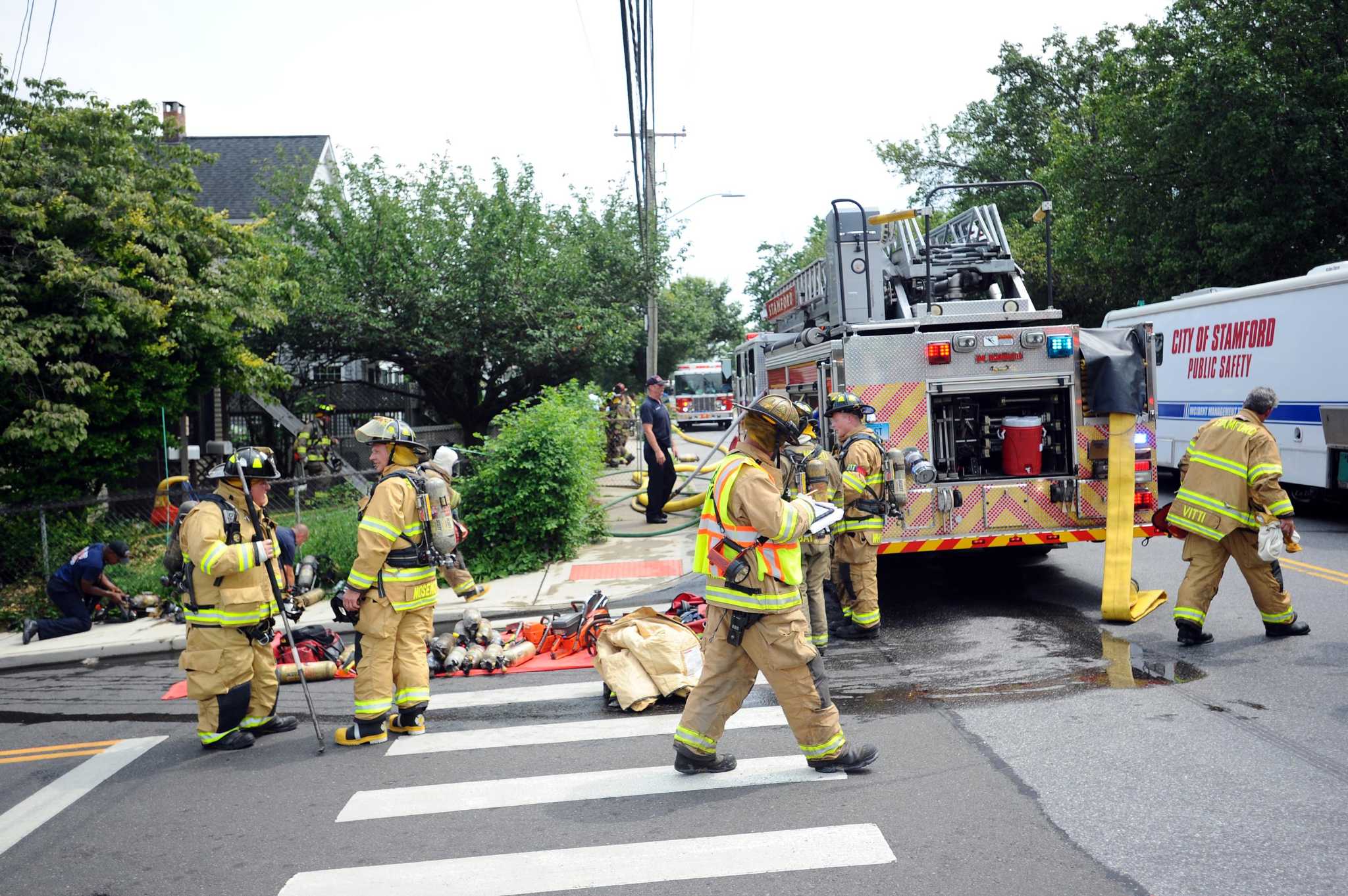 Fan cause of Stamford house fire