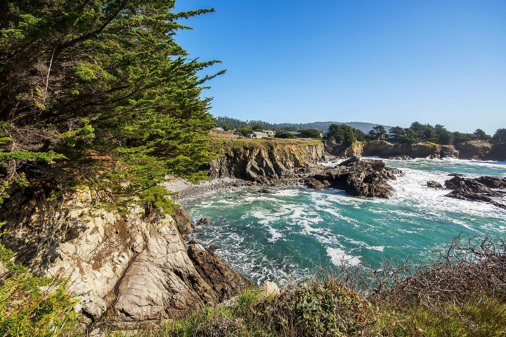 Dramatic Sea Ranch homes have great ocean views