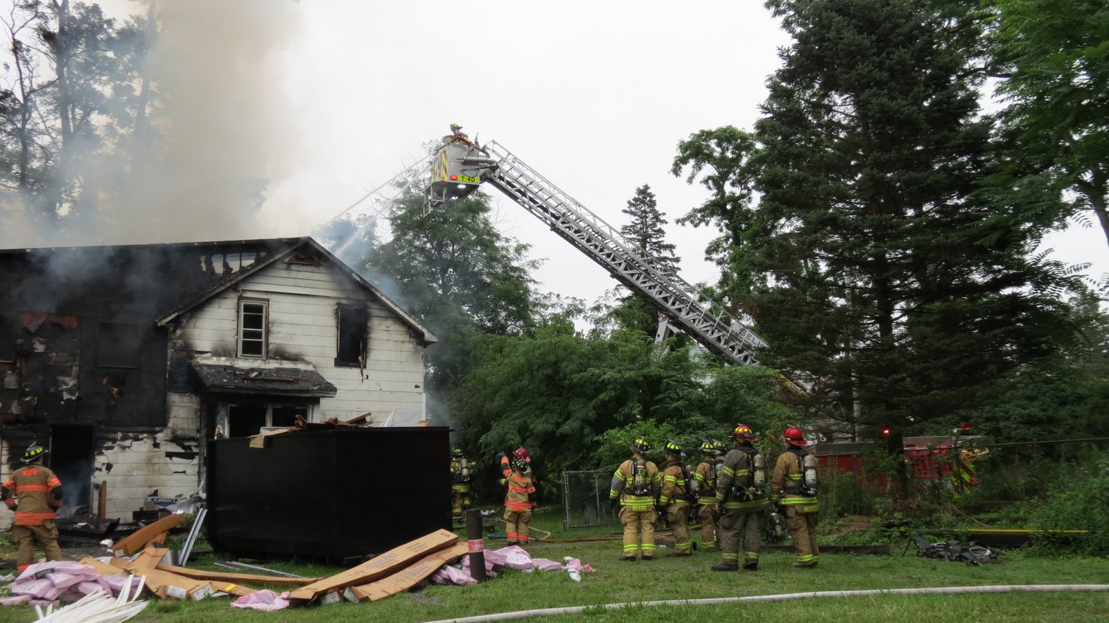 Fire destroys vacant Coeymans house
