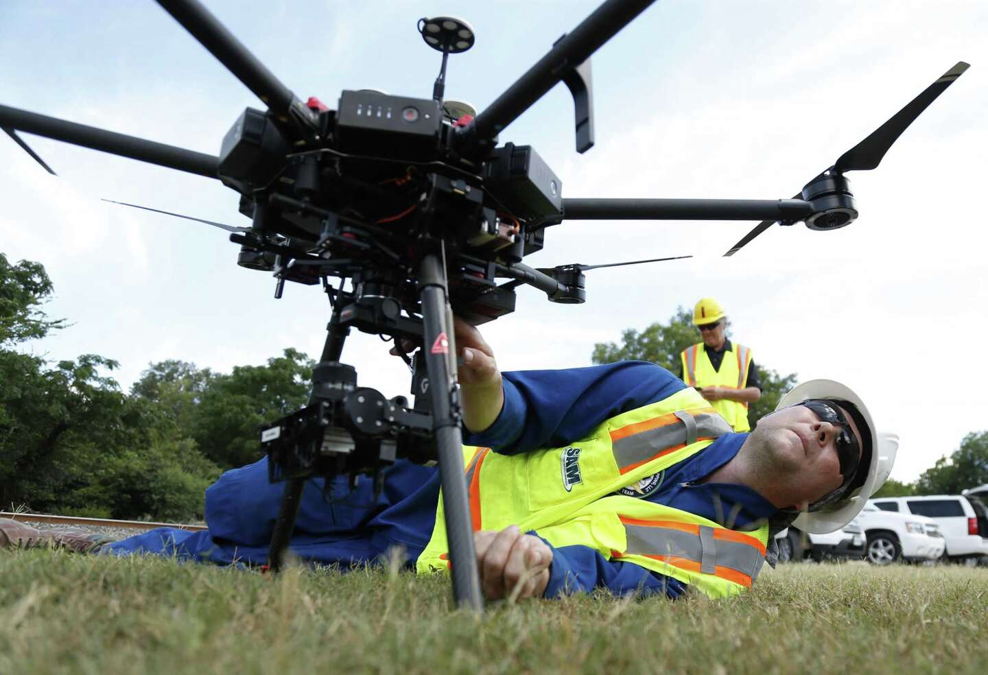 New Braunfels Utilities testing drones to inspect power towers