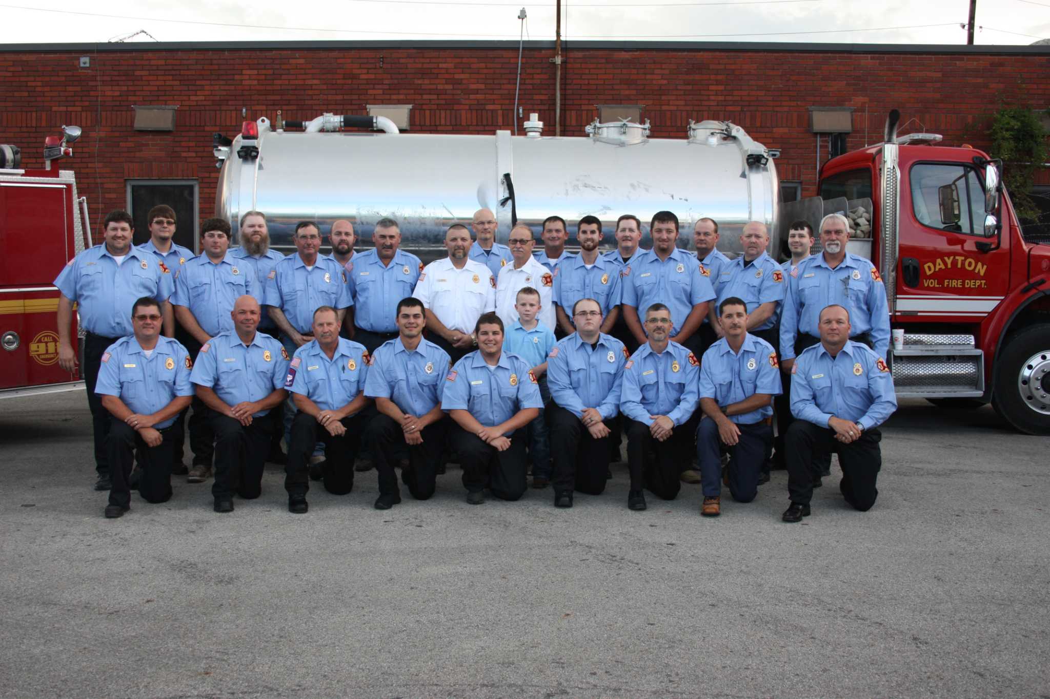 Dayton firefighters leave their mark on history