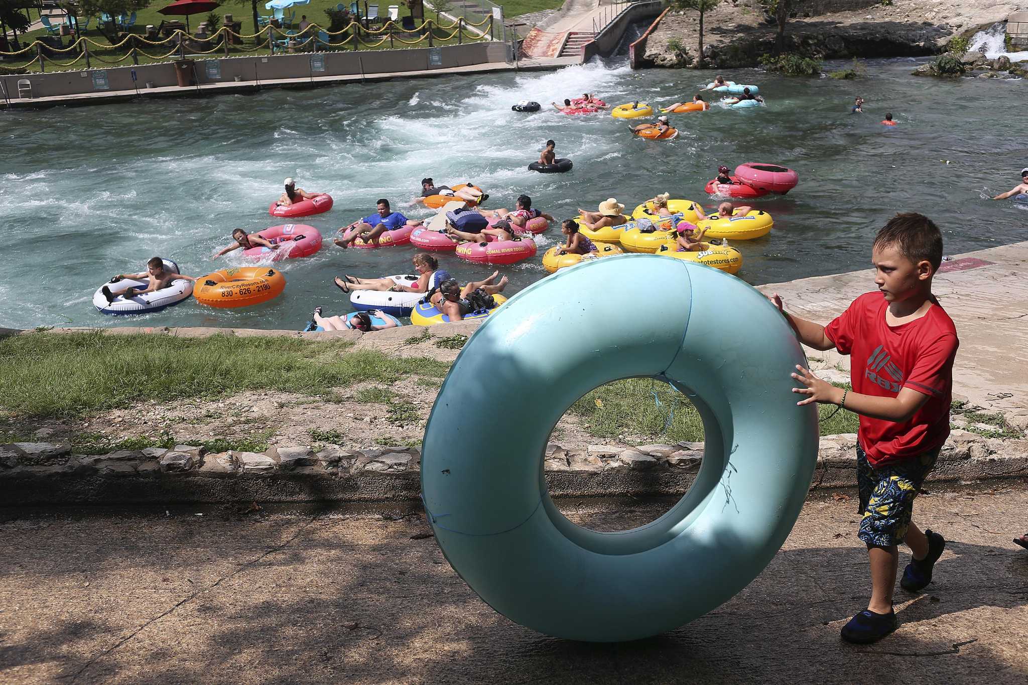 Comal River reopened to tubing after temporary closure due to hydraulic ...