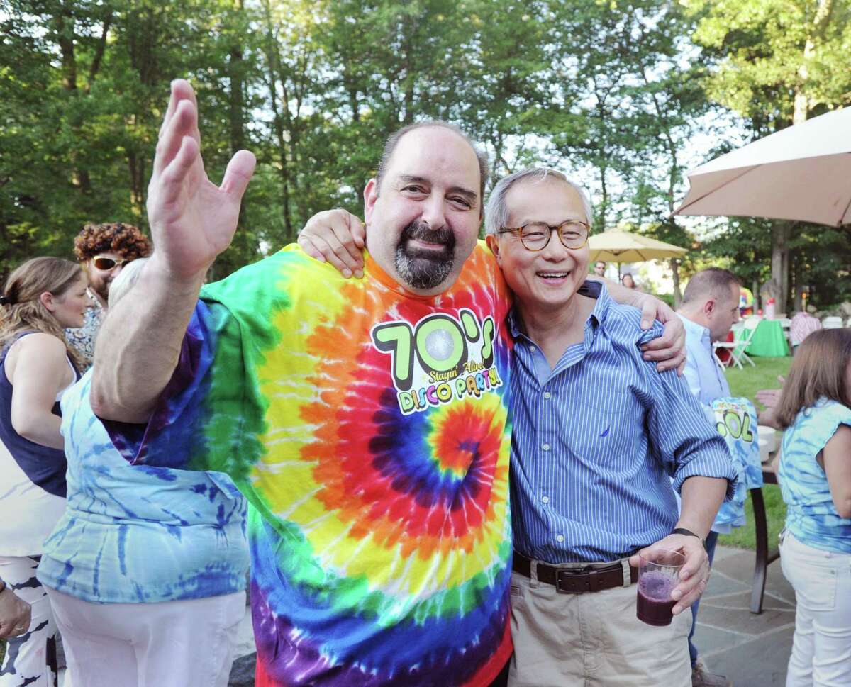 Popular deli owner celebrates remission with disco party