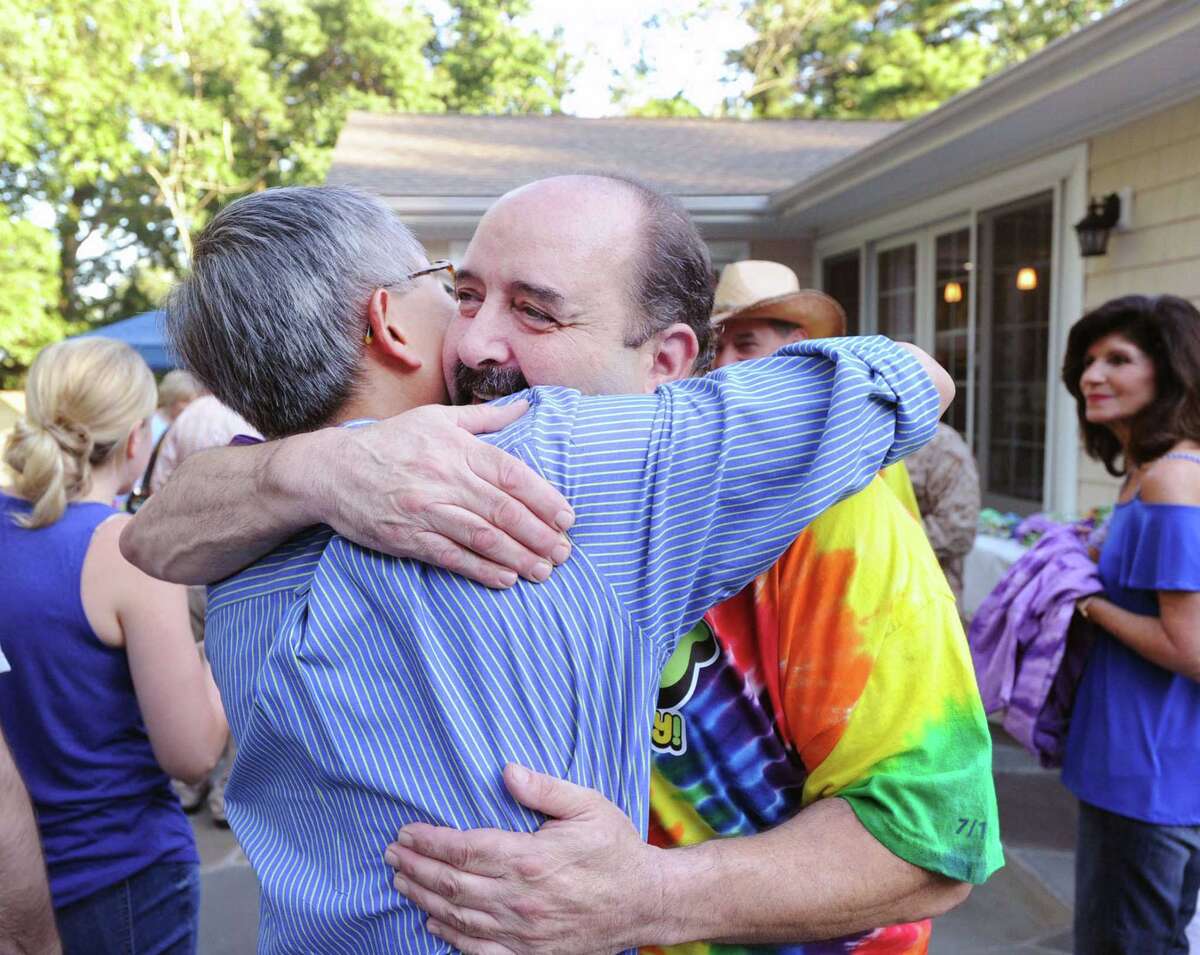 Popular deli owner celebrates remission with disco party
